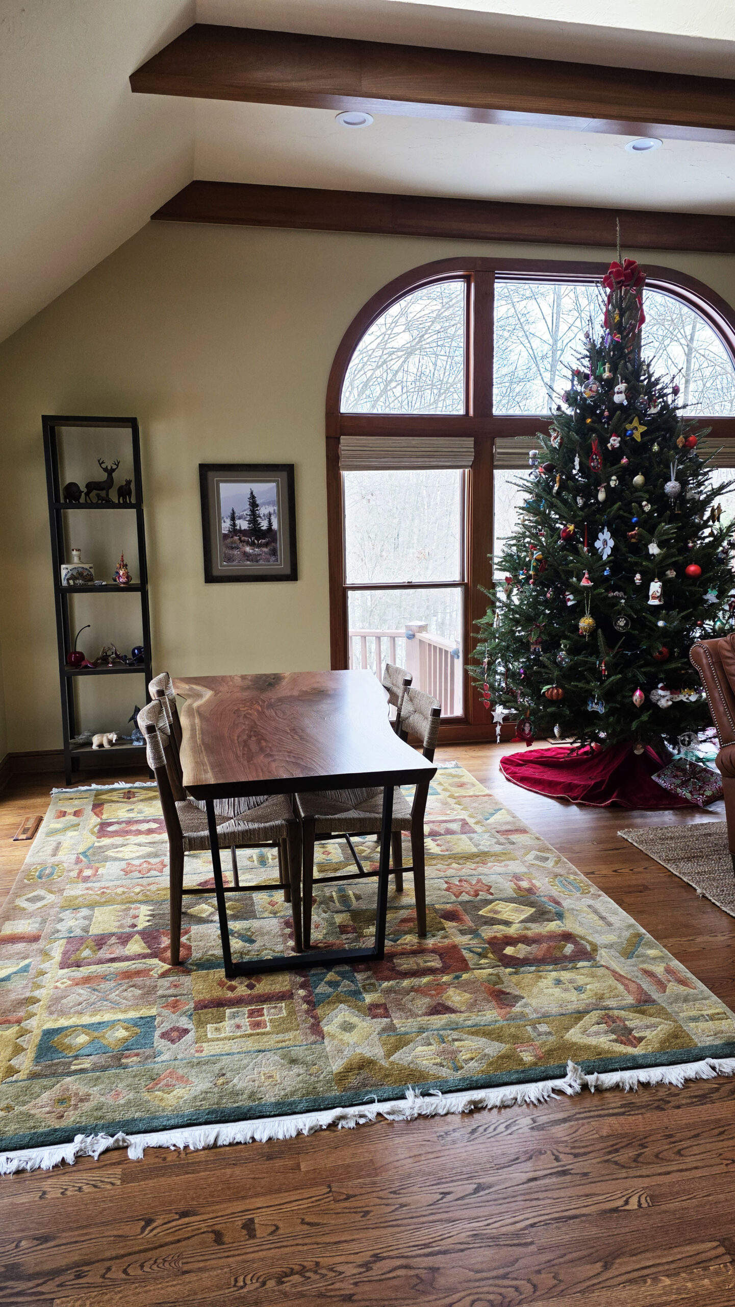 Live Edge Walnut Dining Room Table - Chagrin Valley Custom Furniture